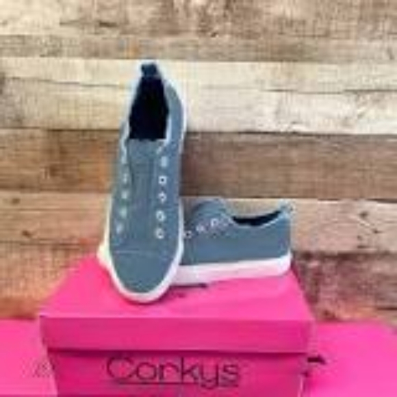 Corkys | Shoes | New Corkys Footwear Atlantic Blue | Poshmark